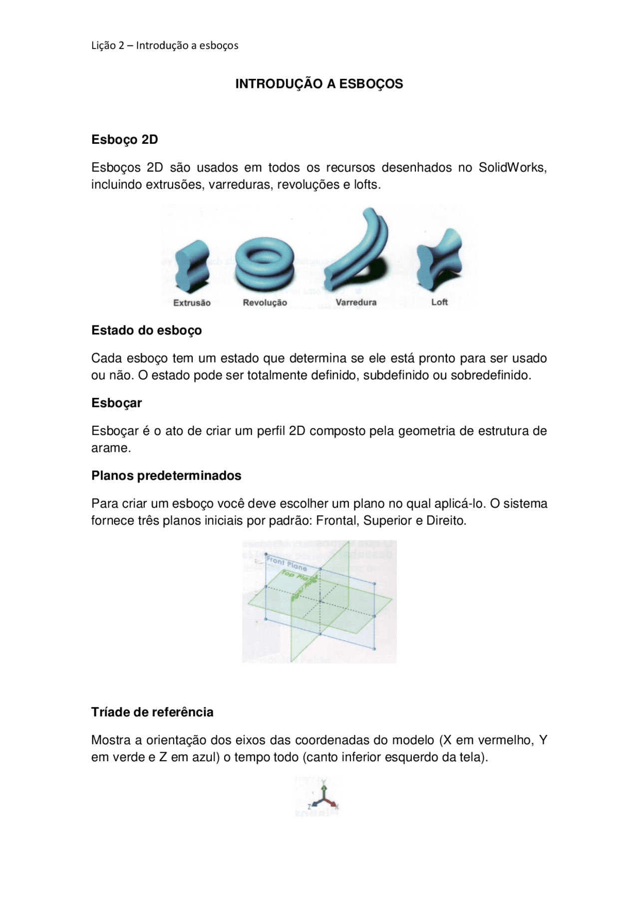 Curso De Soliworks Lio 2 Curso De Solidworks Docsity