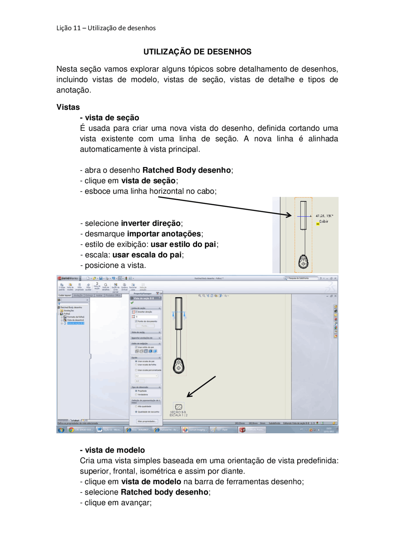 Curso De Soliworks Lio 11 Curso De Solidworks Docsity