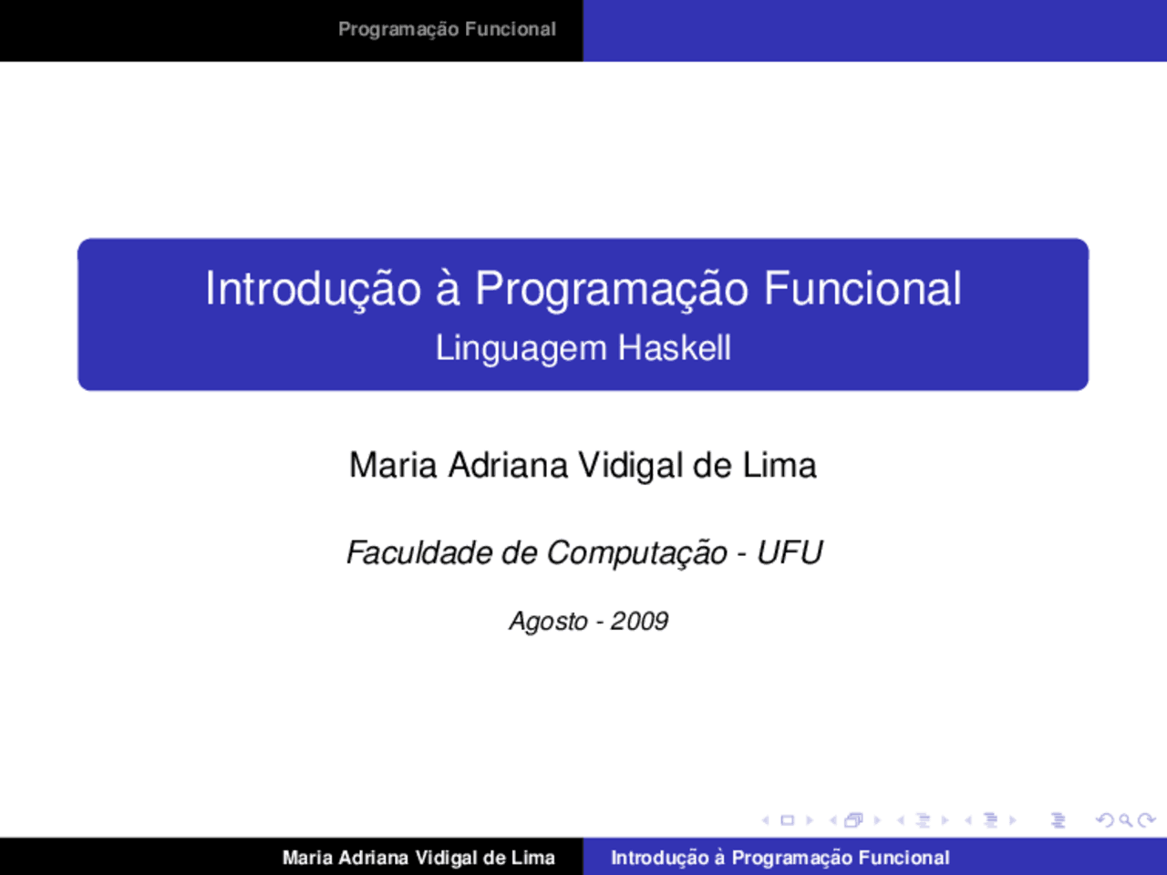 Programação Funcional - Exercícios Resolvidos - aula 2 - Coleção ...
