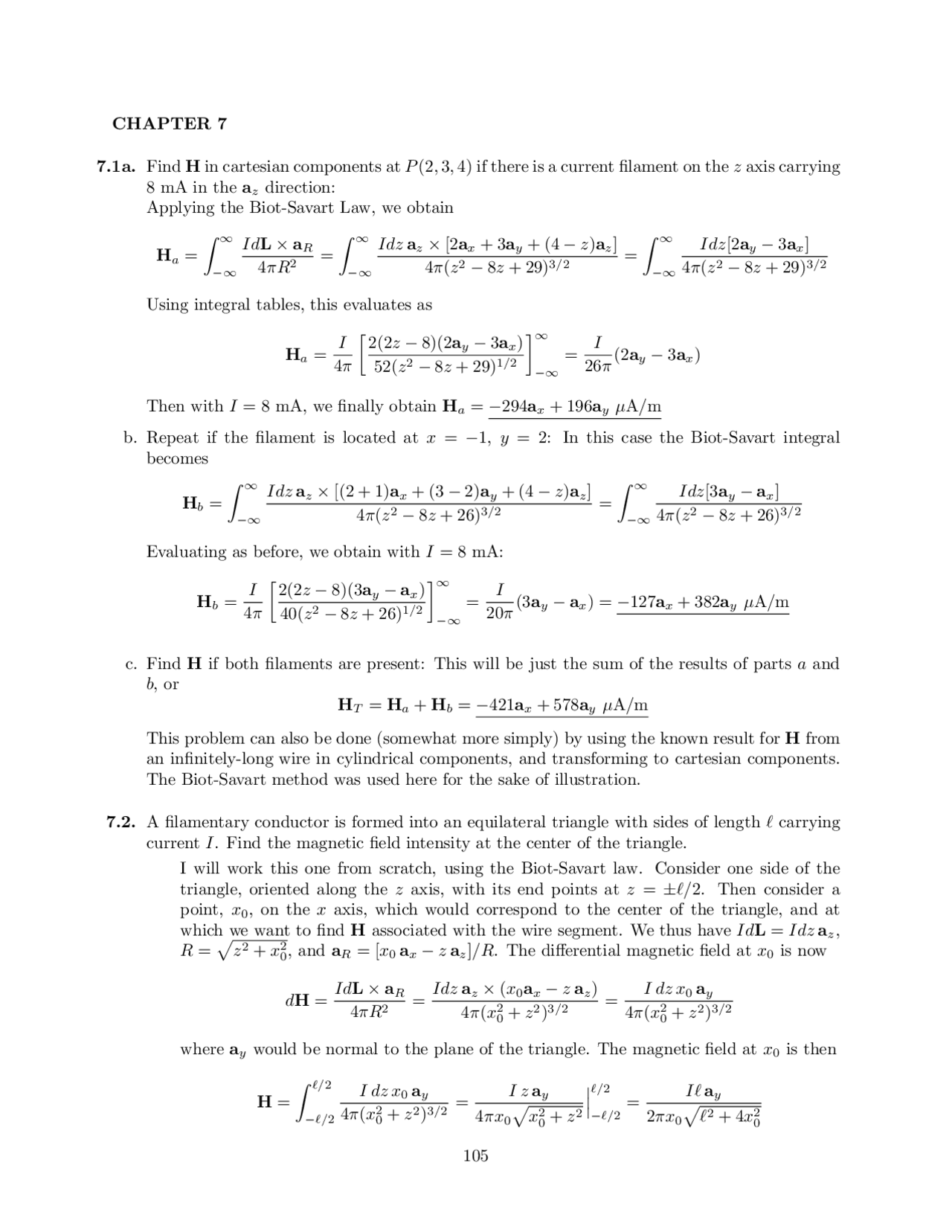 Engineering Electromagneti W Hayt Solution Manual Hayt8e Sm Ch7