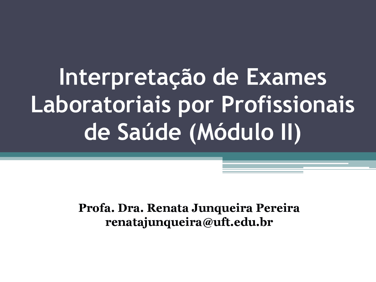 Exames Laboratoriais Mod Ii Segundo Modulo Do Curso De Exames