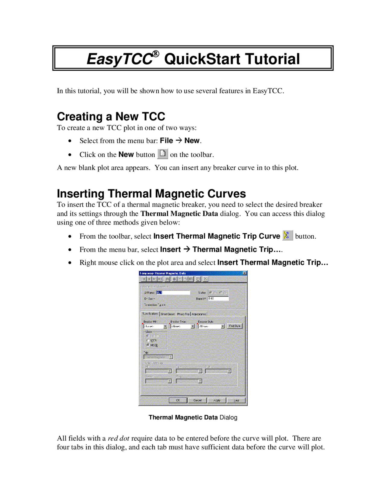Tutorial Easy TCC - Tutorial do software Easy TCC - Docsity