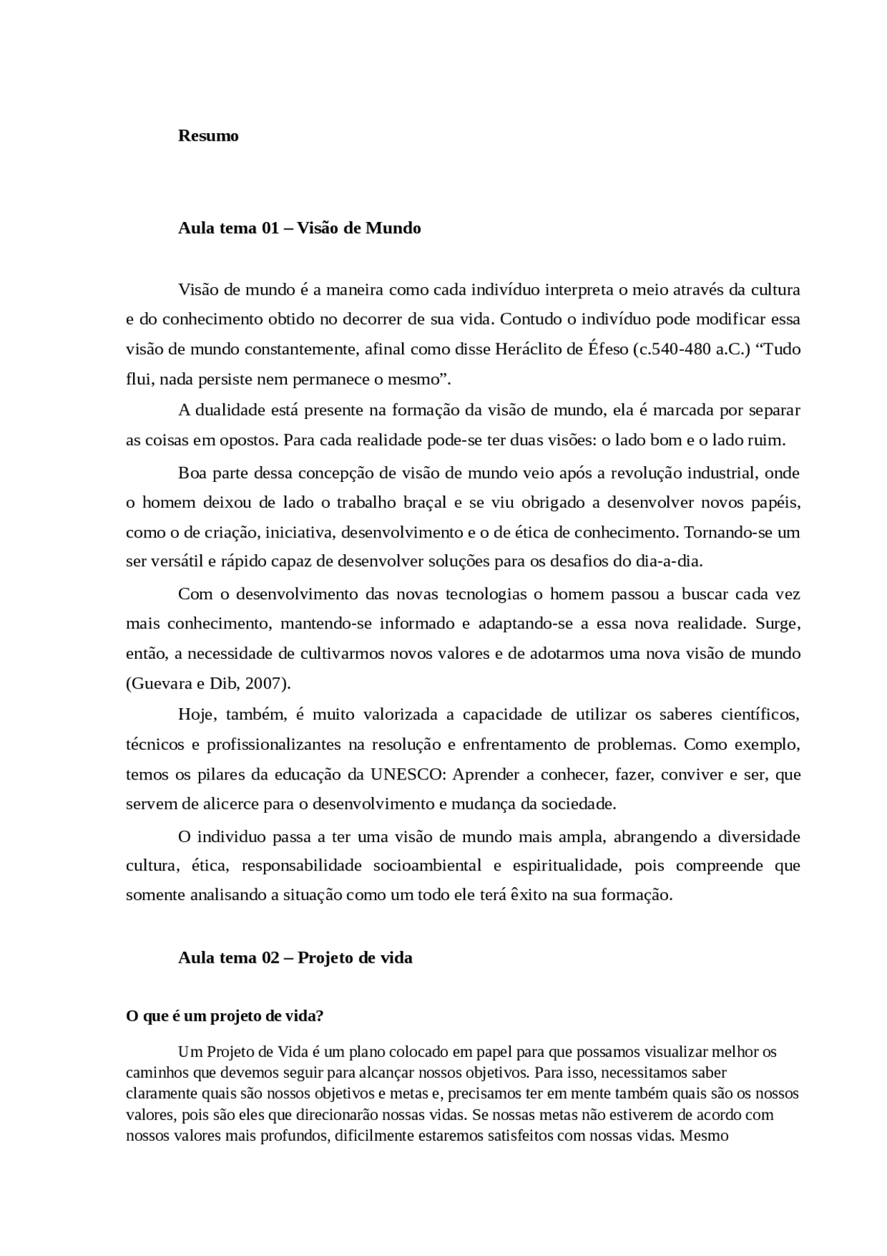 Trabalho de DPP em grupo - Desenvolvimento Pessoal e Profissiona - Docsity