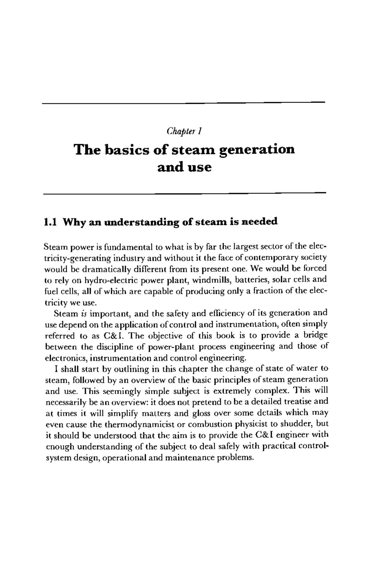 The basics of steam generation and use 1.2 Boil - Power-plant Control ...