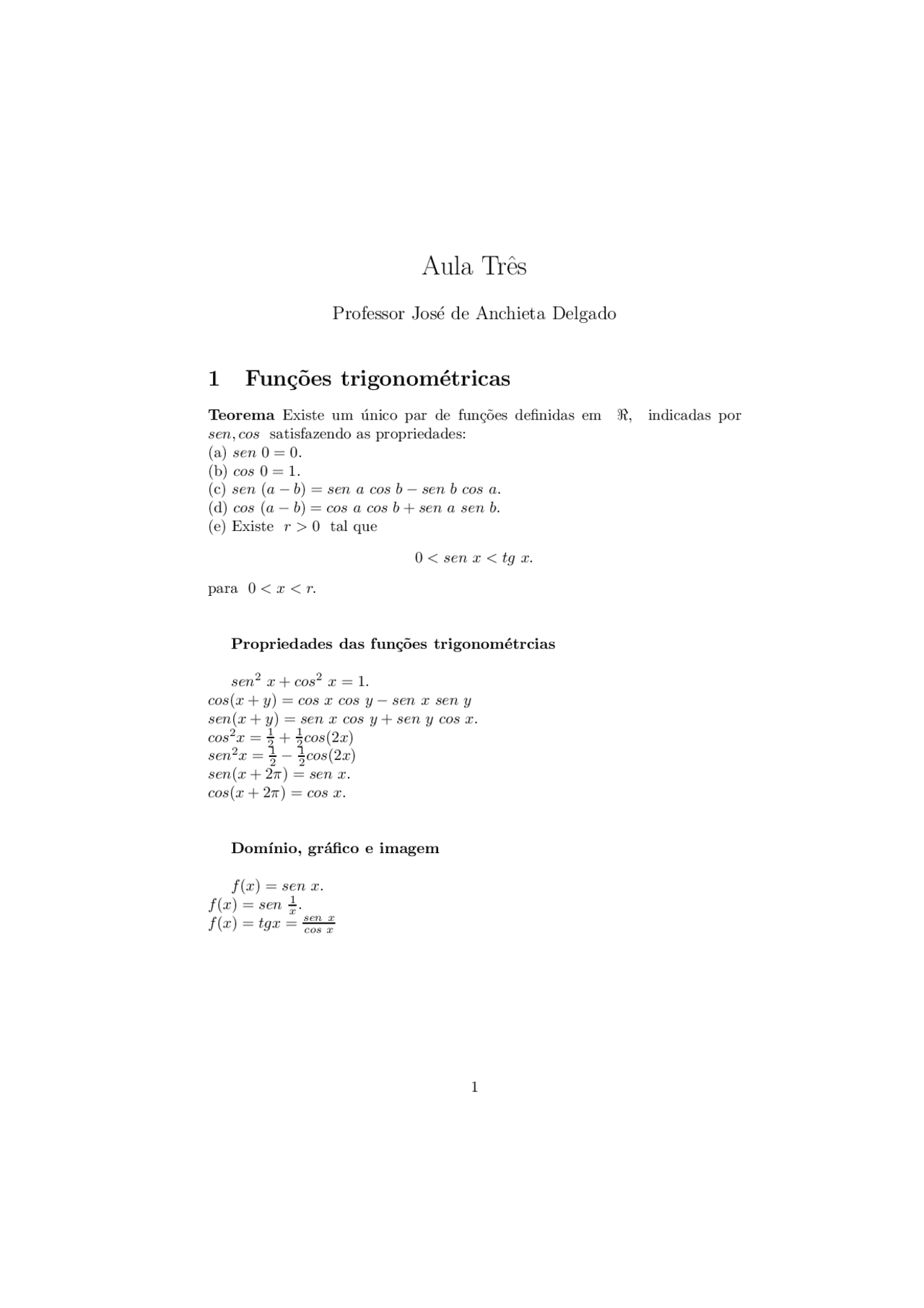 Aula03 Cálculo Integral E Diferencial I Docsity