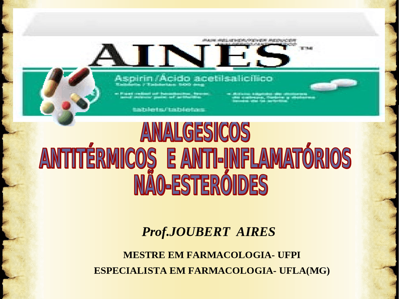 Aines Analgésicos Antitérmicos E Anti Inflamatórios Não Esteróides