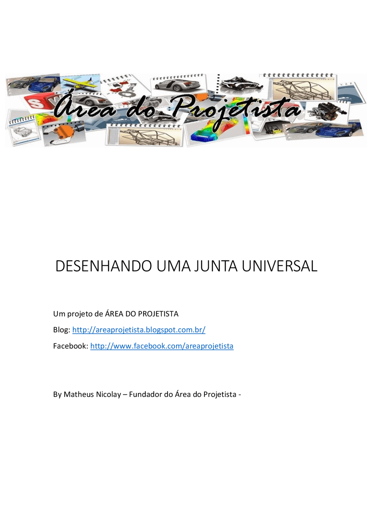 Desenhando uma junta universal - Demonstramos como desenhar uma junta ...