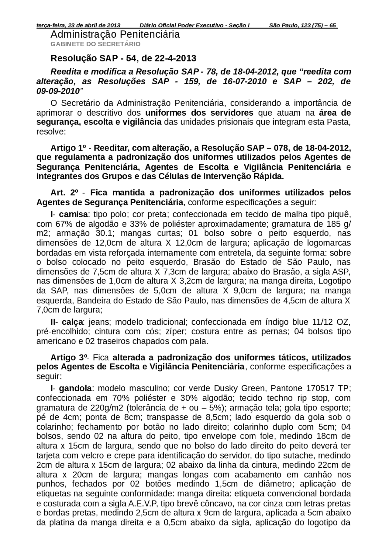 Uniformes Sap Uniformes Da Sap Docsity