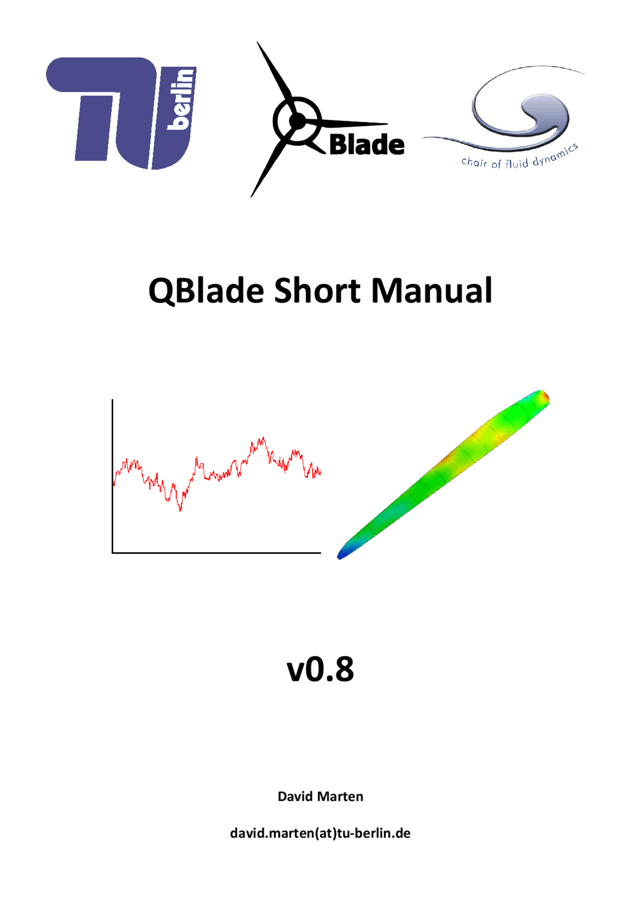 Qblade Win V0 8 Qblade Shortmanual V08 Software Turbinas Eólicas