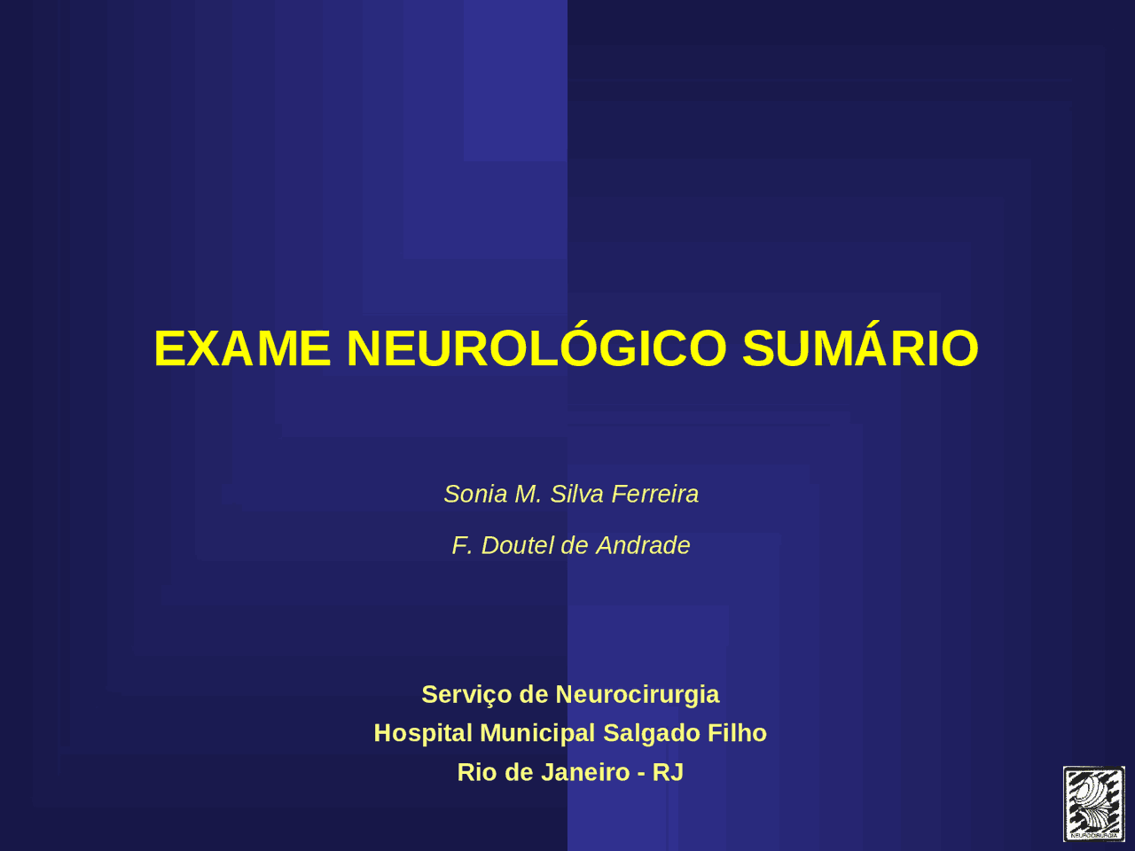 Exame Neurologico Sumario Guia De Exame Neurológico Docsity
