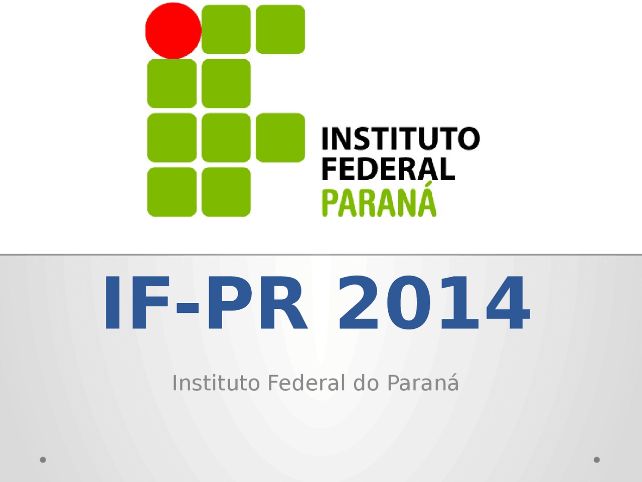 Concurso público do IFPR 2014 - informações sobre o concurso público do ...