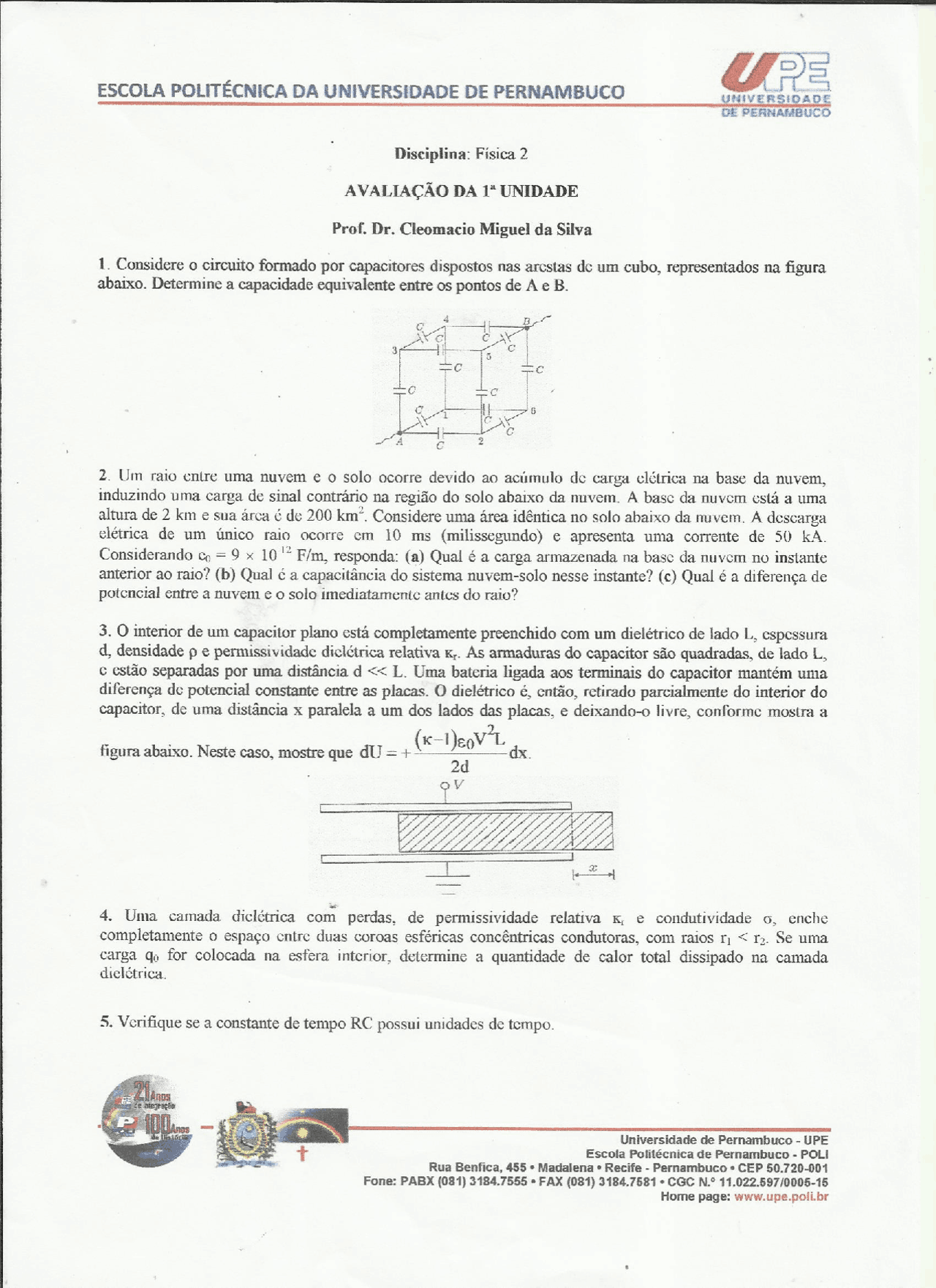 Problemas Resolvidos De Física Eletromagnetismo Parte 2