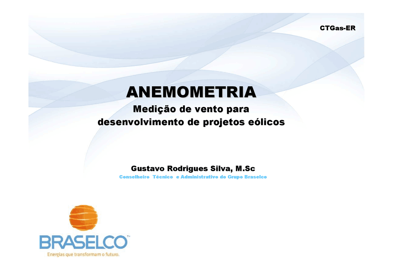 Anemometria - anemometria - Docsity