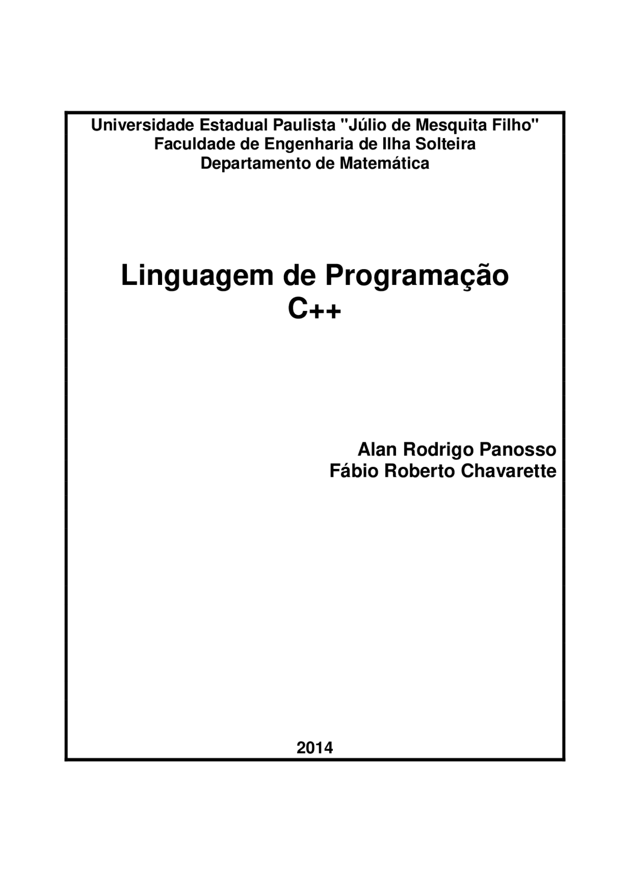 Apostila Cpp Apostila Com Ensinamentos De Algoritmos E Instrução C