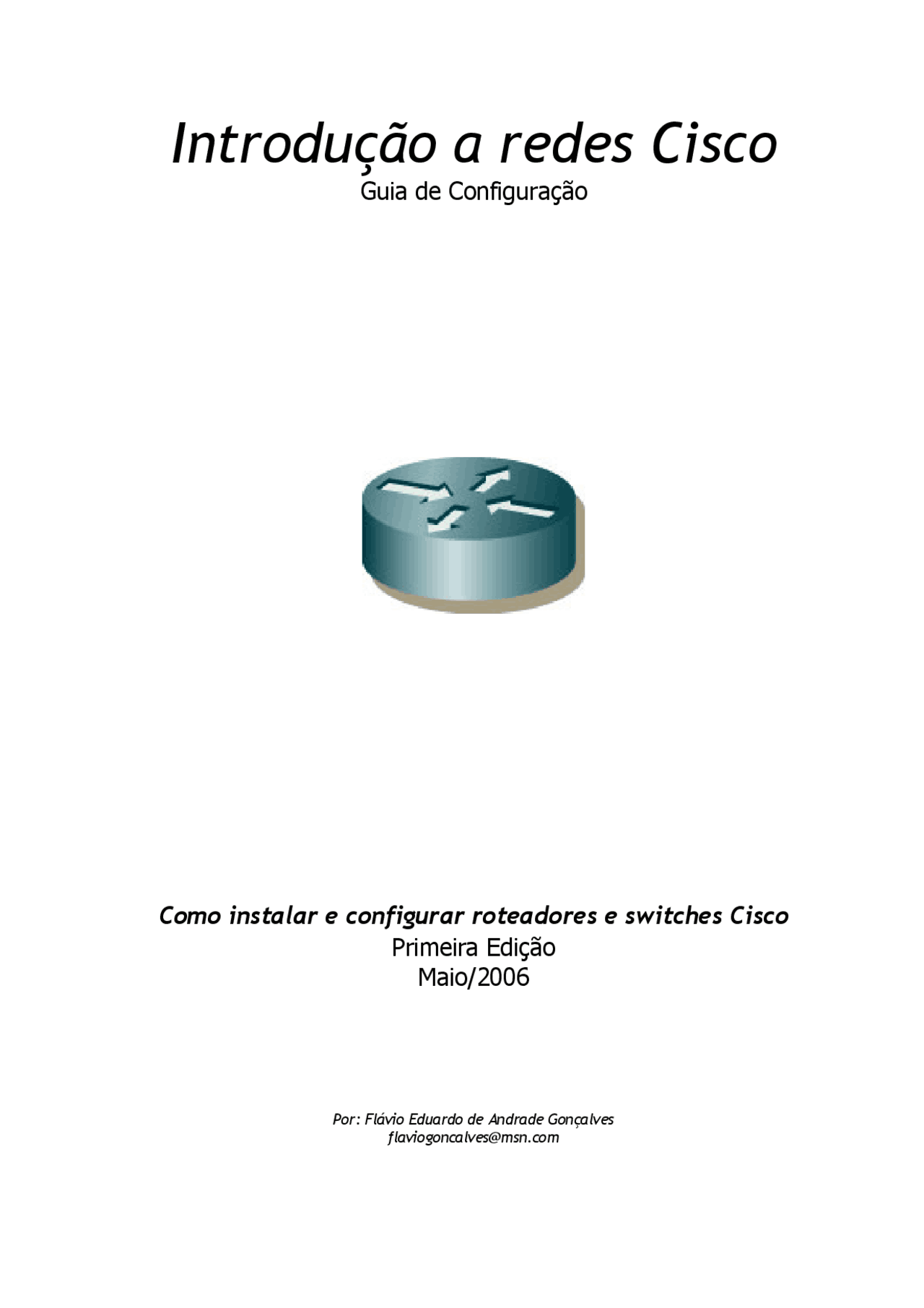 IntroduÇÃo A Redes Cisco Completo Introduo A Redes Cisco 131017124712