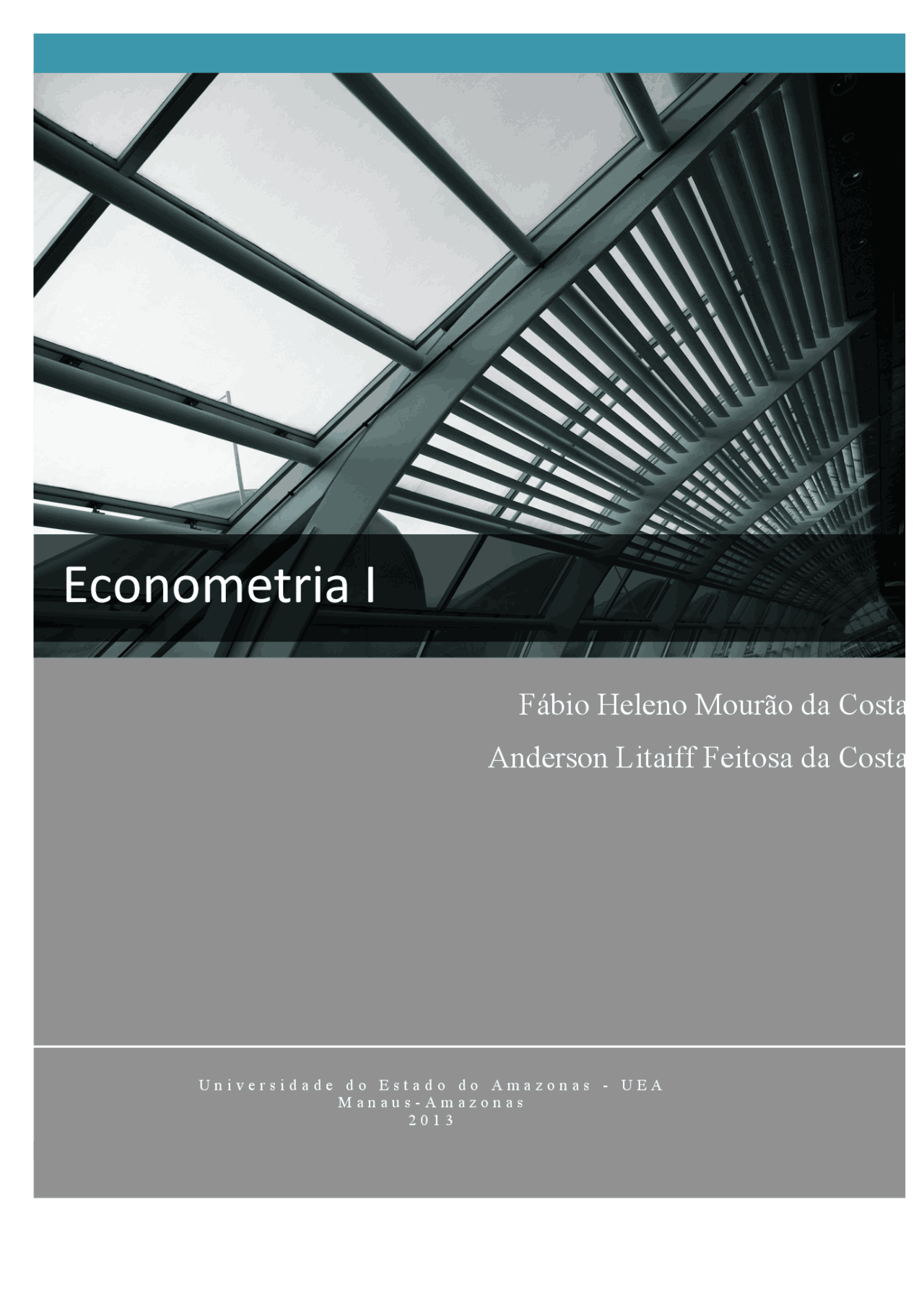 Apostila Econometria Textos Selecionados Docsity