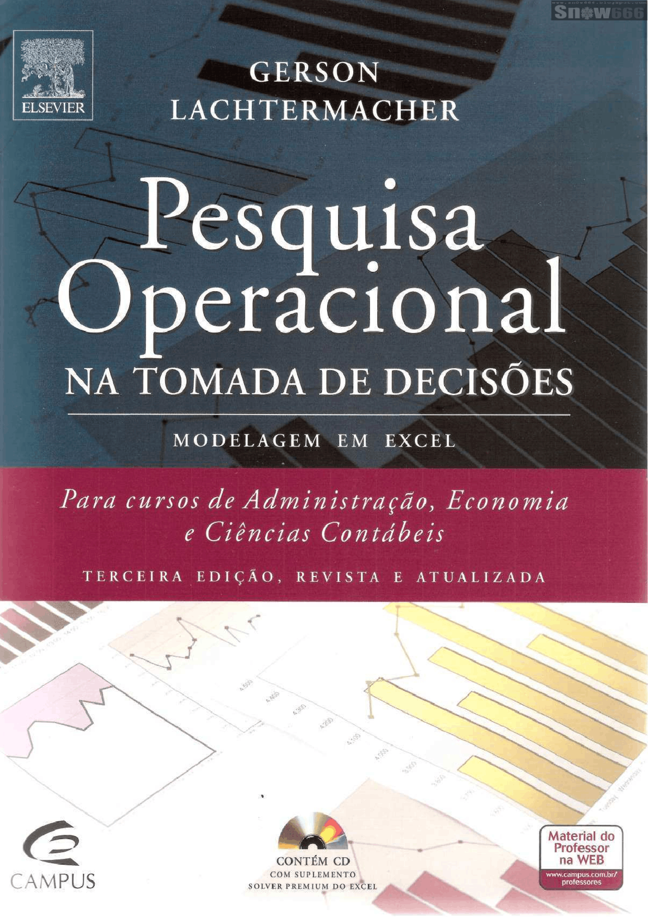 Pesquisa Operacional Na Tomada De Decisões Programação Linear Docsity