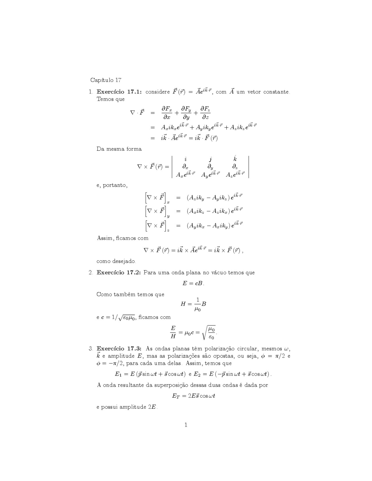 Reitz Cap17 Soluções De Eletromagnetismo Docsity