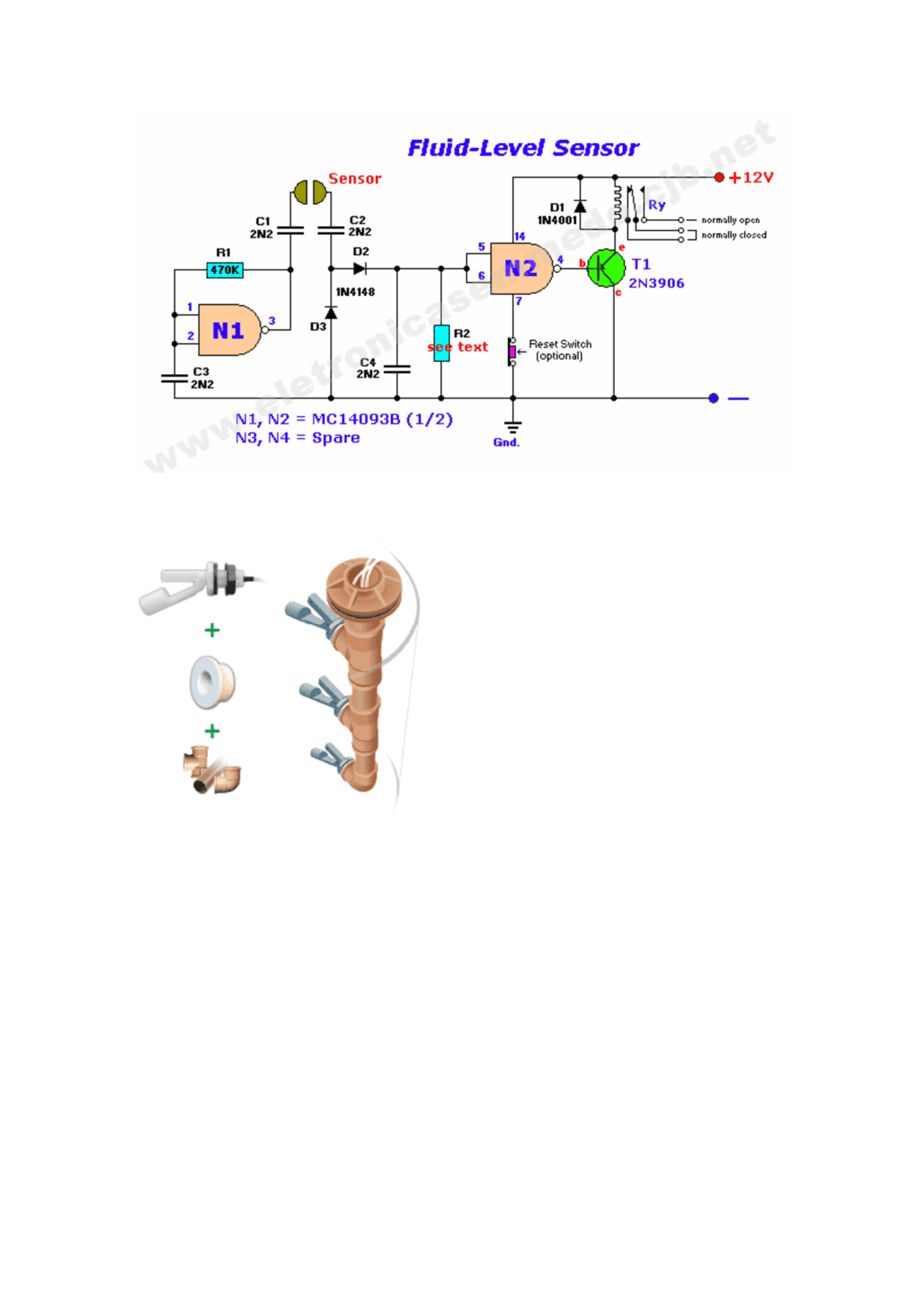 Sensores de agua - para projetos de automaçao - Docsity