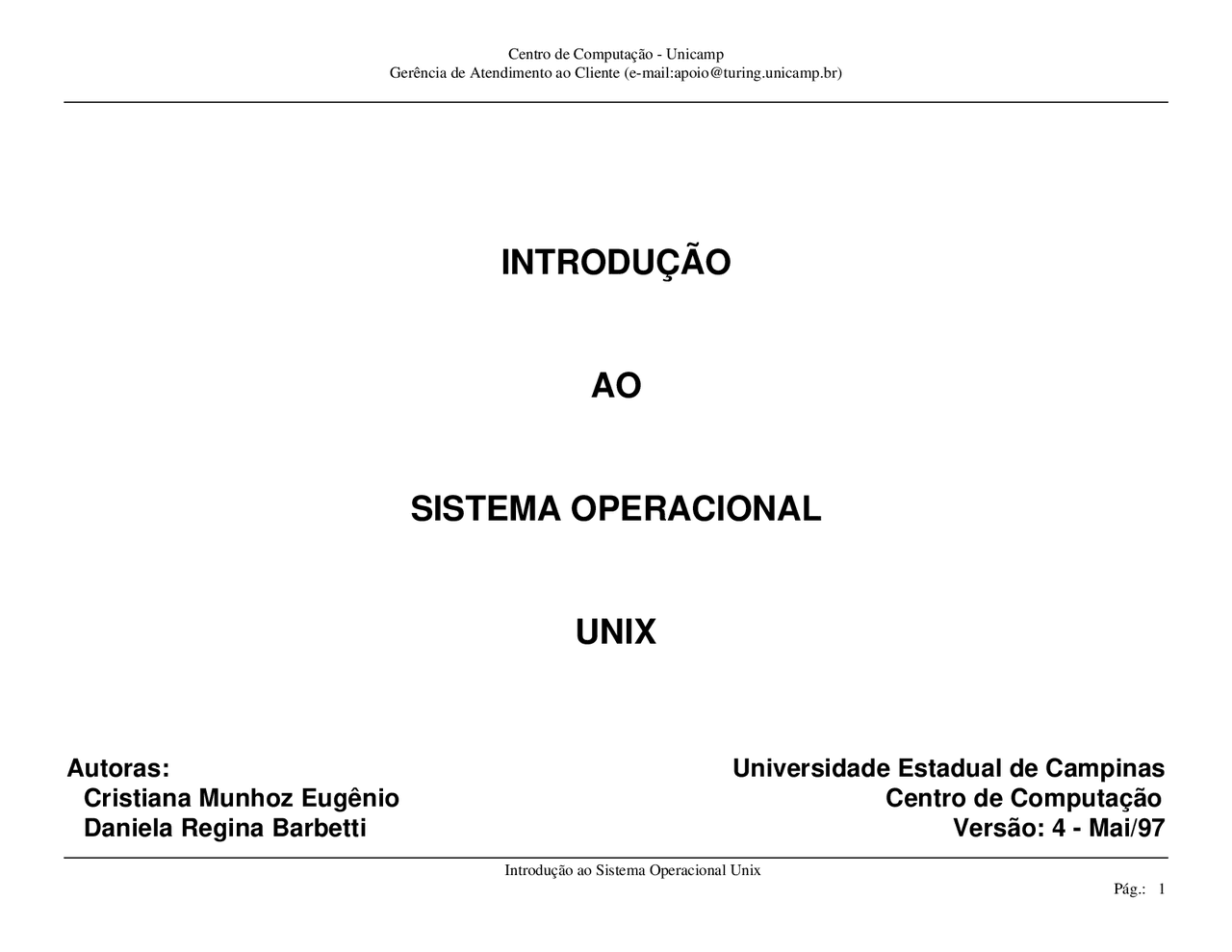 Unix Basico Apostilas Unix Docsity