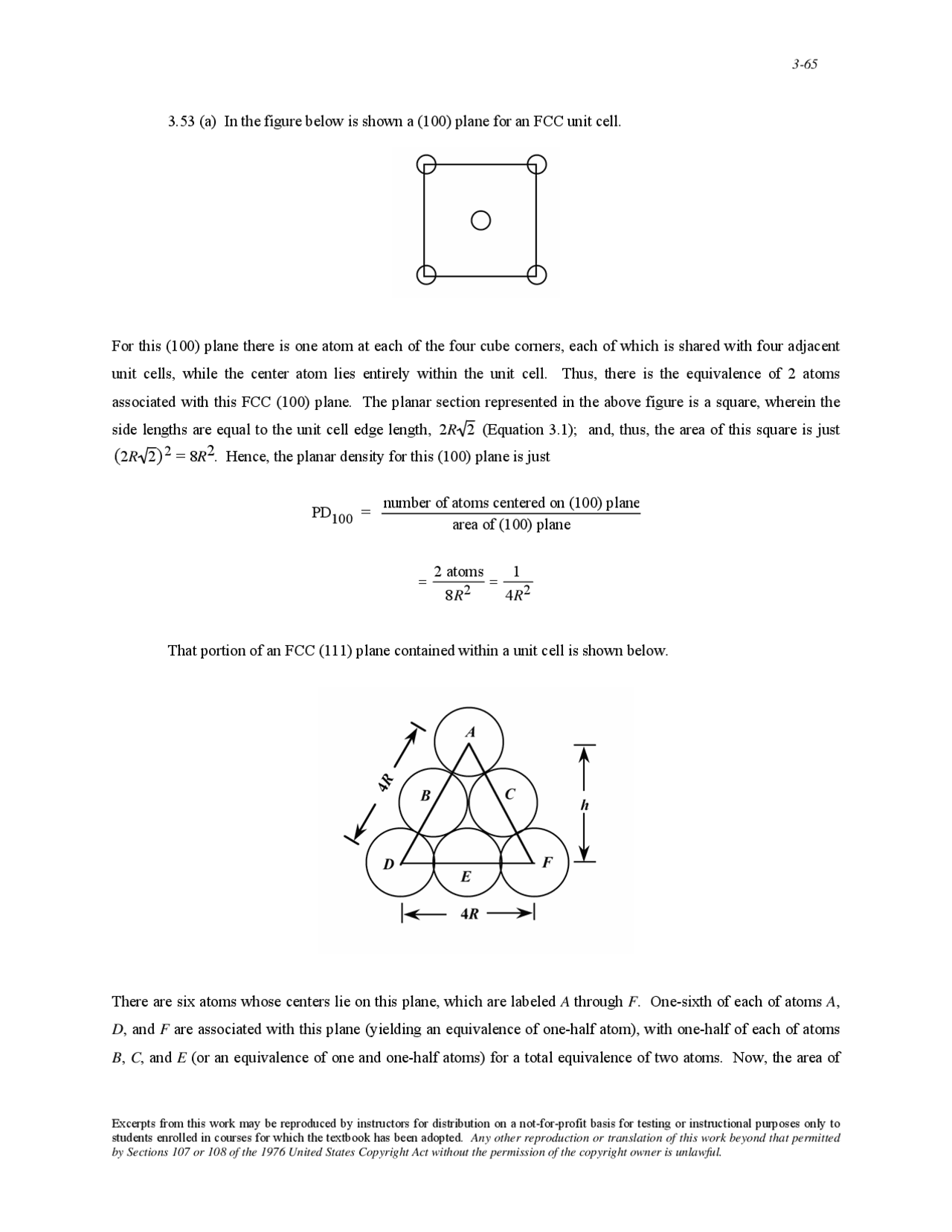 Solution Callister 7- ... Ciência dos Materiais - callister7e sm ch03 ...