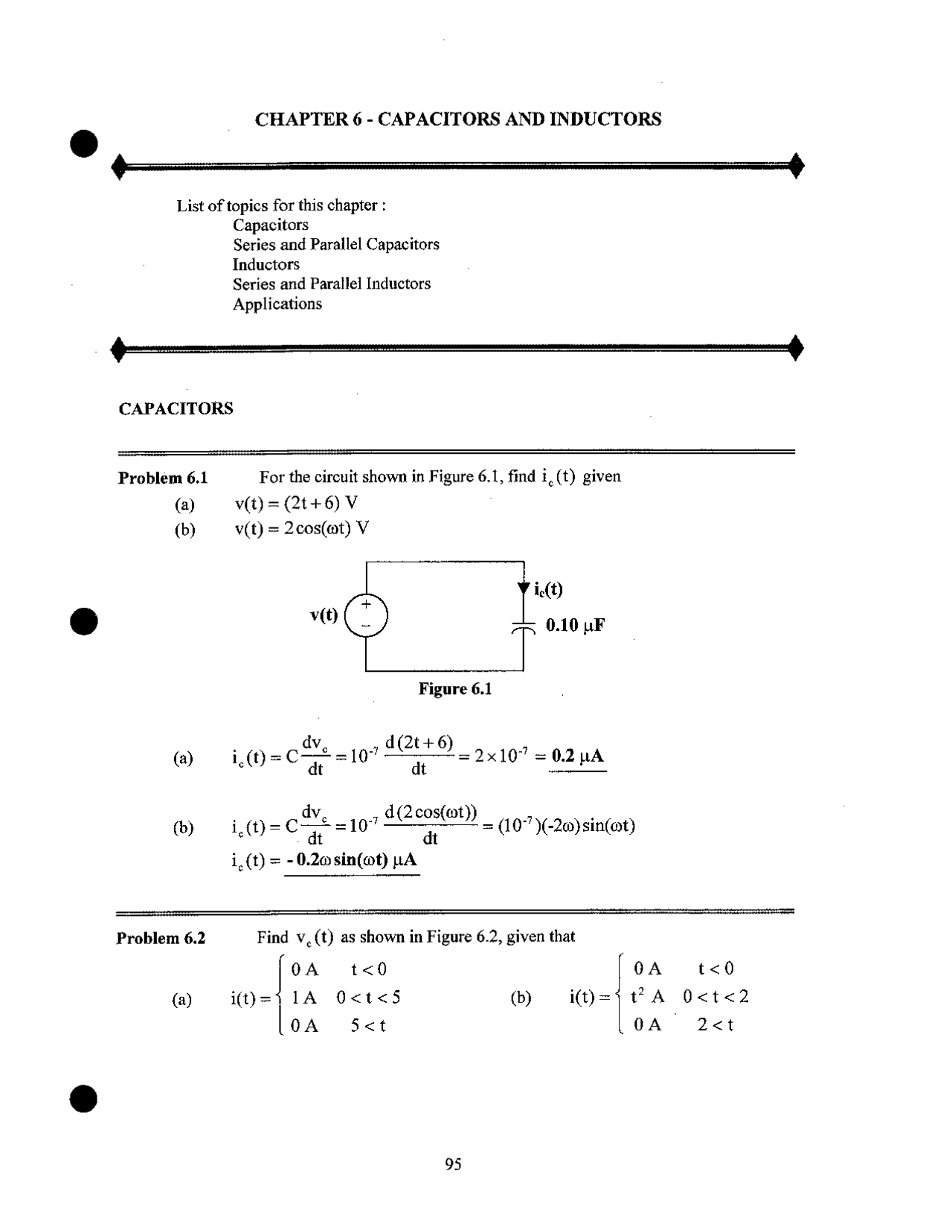 Sadiku 5ª edição...etricos e extras - chapter 6 capacitors and ...
