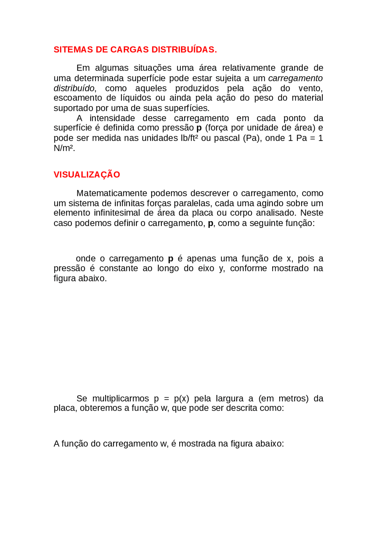 16 - Sistemadecargasdistribu AÂ-das - Mecanica Aplicada | Docsity