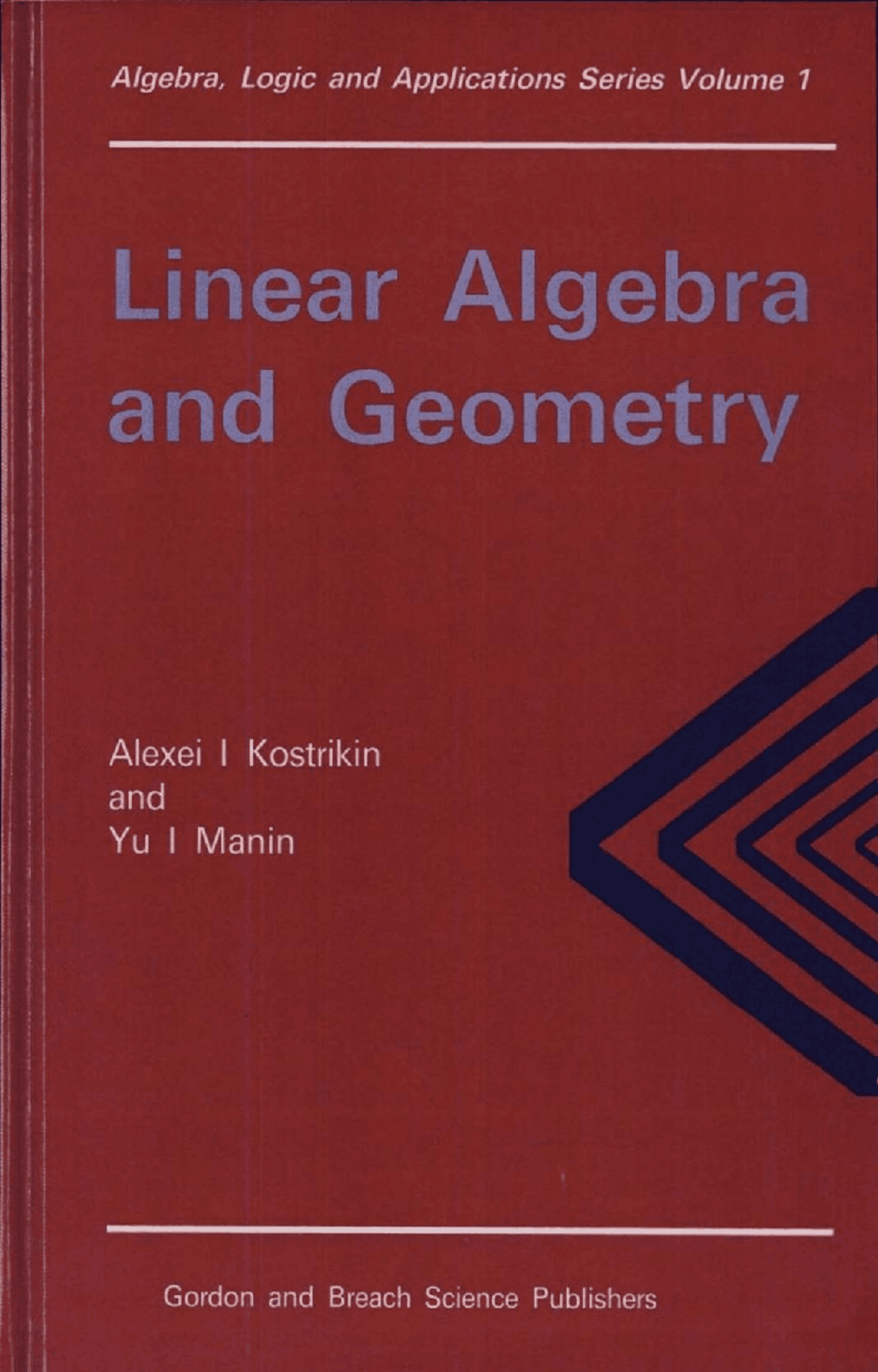 Linear Algebra and Geometry - 2ª edição do Livro - Docsity