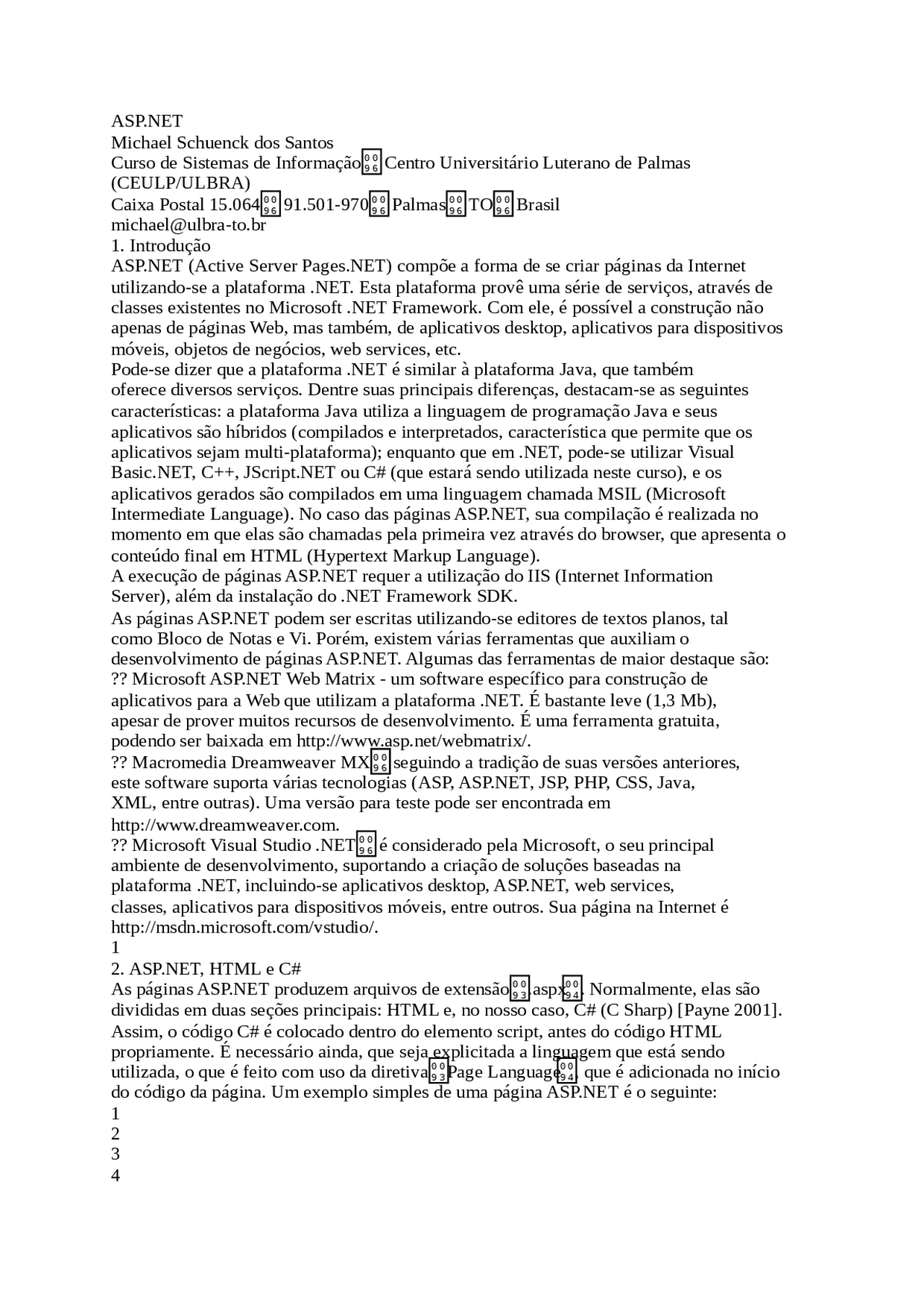 Apostila Apostila Básica De Aspnet Docsity
