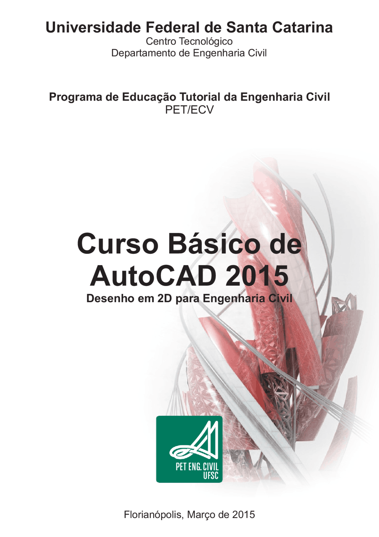 Apostila Autocad 2015 Básico Com Capa Apostila Autocad 2015 Básico
