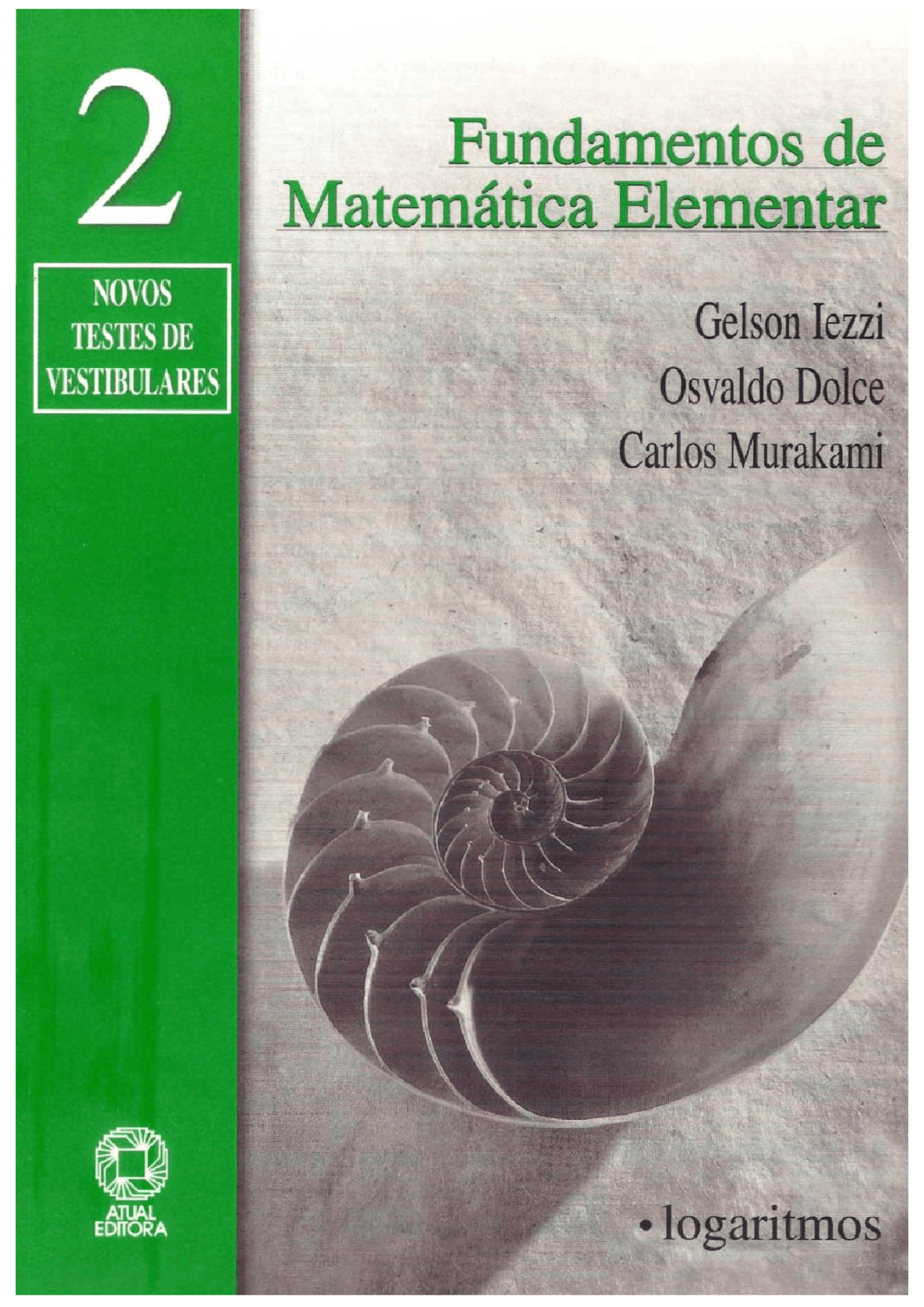 Fundamentos da Matemática Elementar 2 - PDF do livro - Docsity