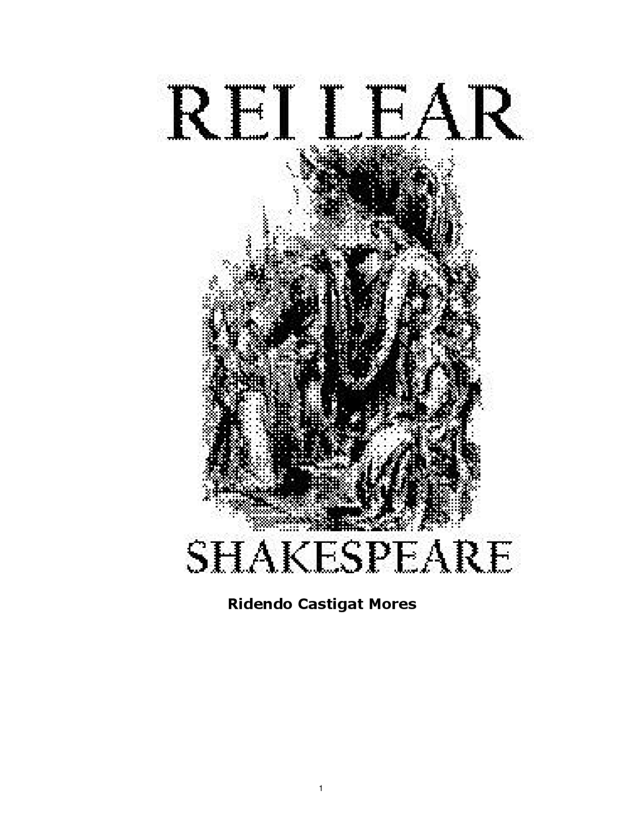 Shakespeare-rei lear - poesia, dramaturgia - Docsity