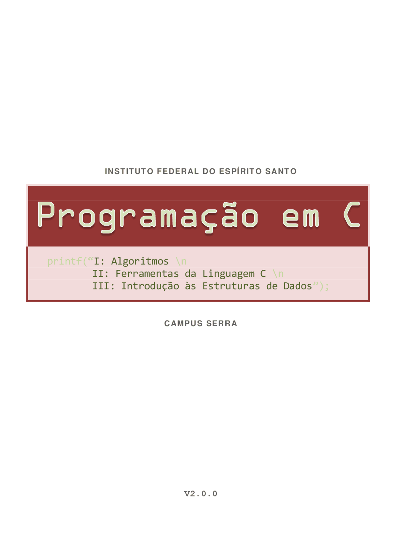 Apostila Programação Em C V200 Programação Em C Docsity