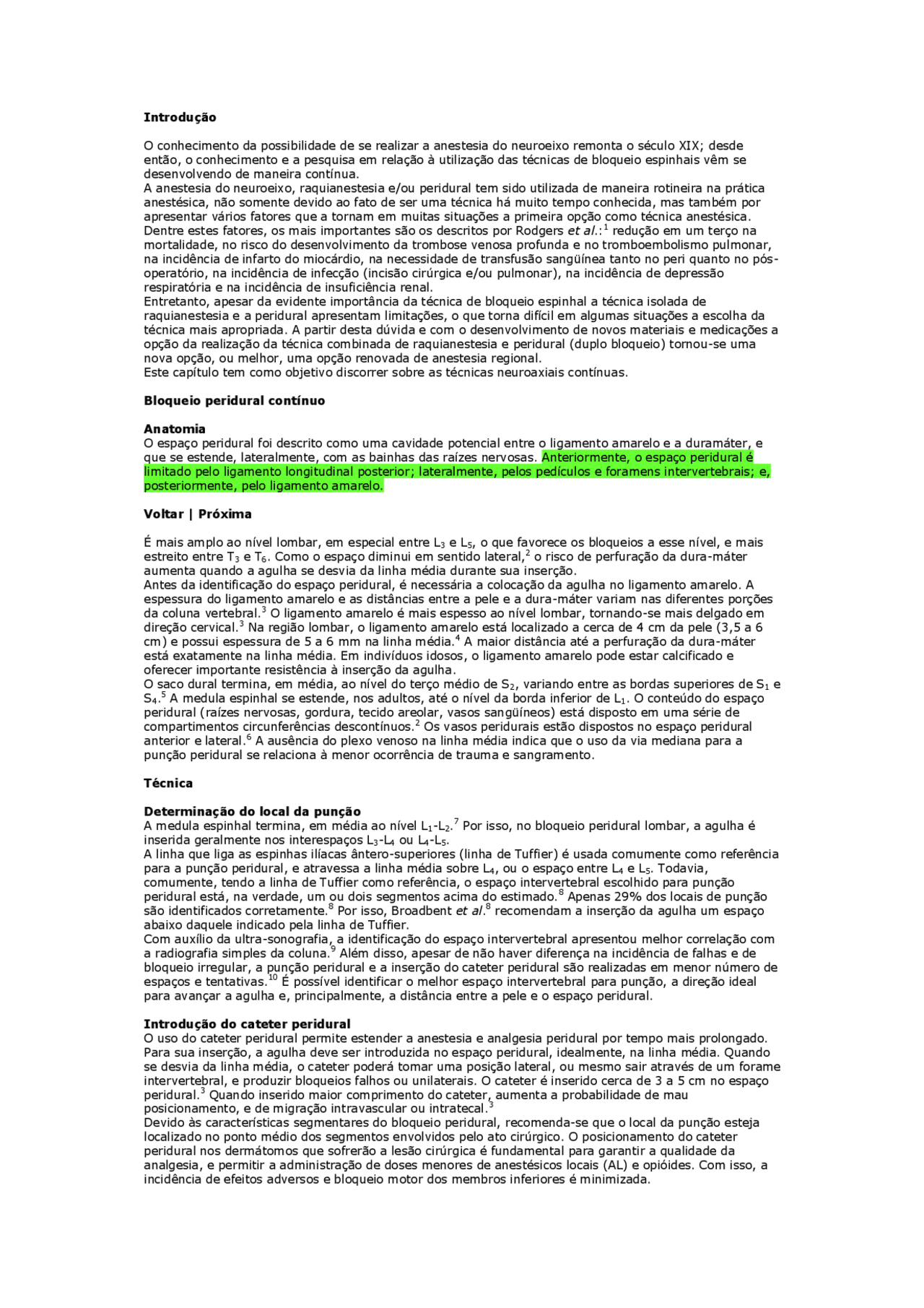 Anestesia Neuroaxial Anestesiologia Docsity