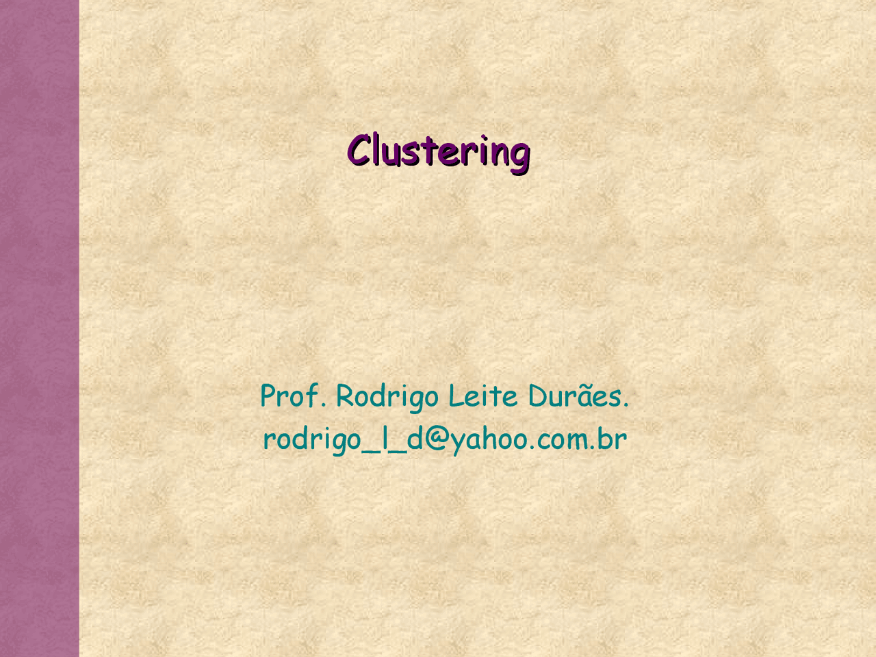 Kdd Clustering Kdd Clustering Docsity