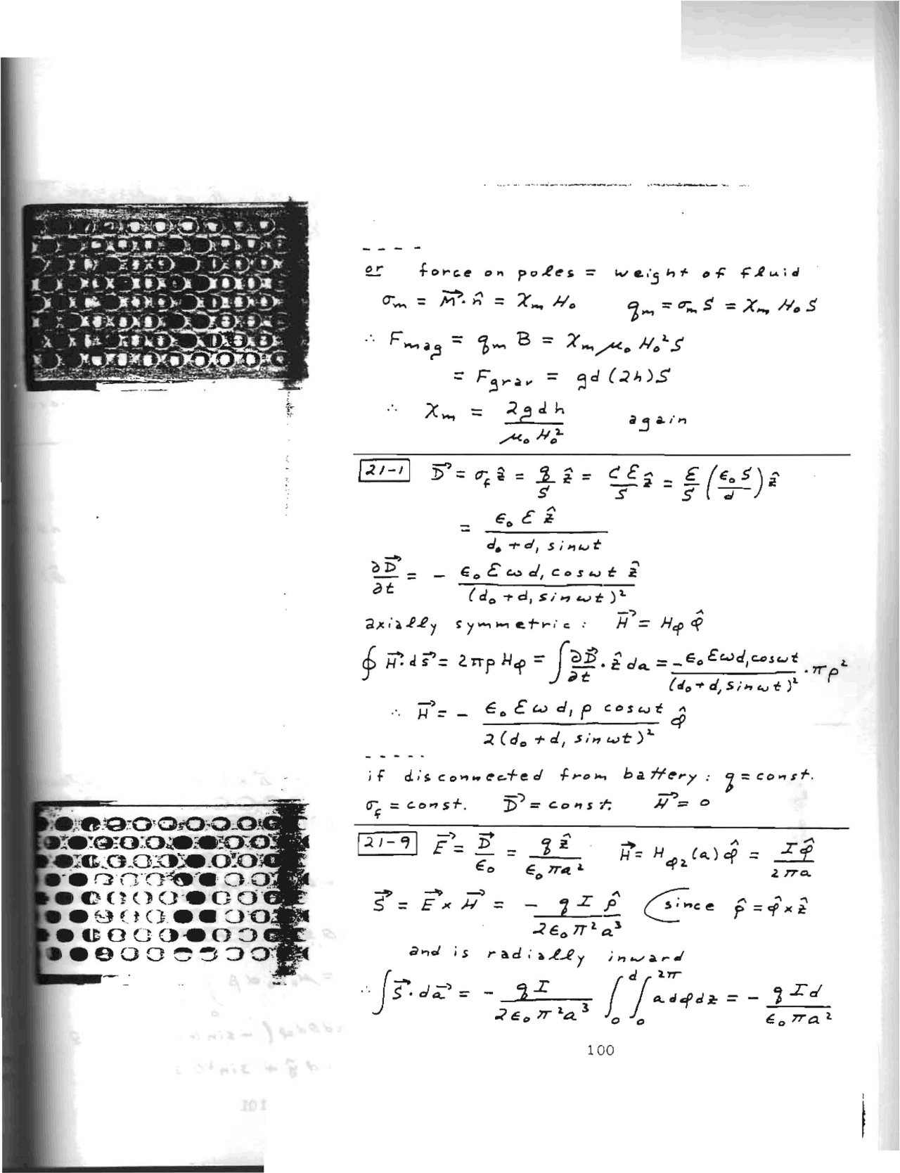 Wangsness Electromagnetic Fields Solutions Ch21 Wangsness