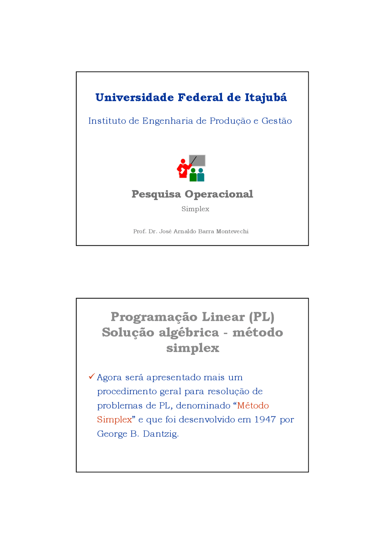 Simplex Introdução A Programação Linear Docsity