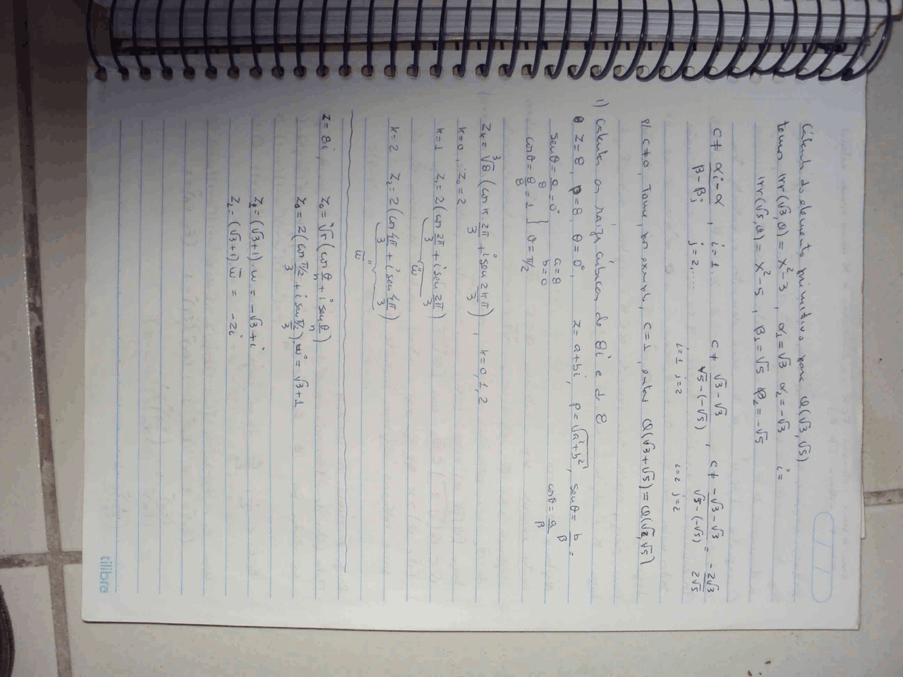Álgebra Parte2 Pg53 Resumos E ExercÍcios Resolvidos Docsity