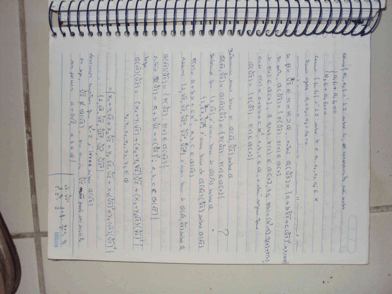 Álgebra Parte2 Pg49 Resumos E ExercÍcios Resolvidos Docsity