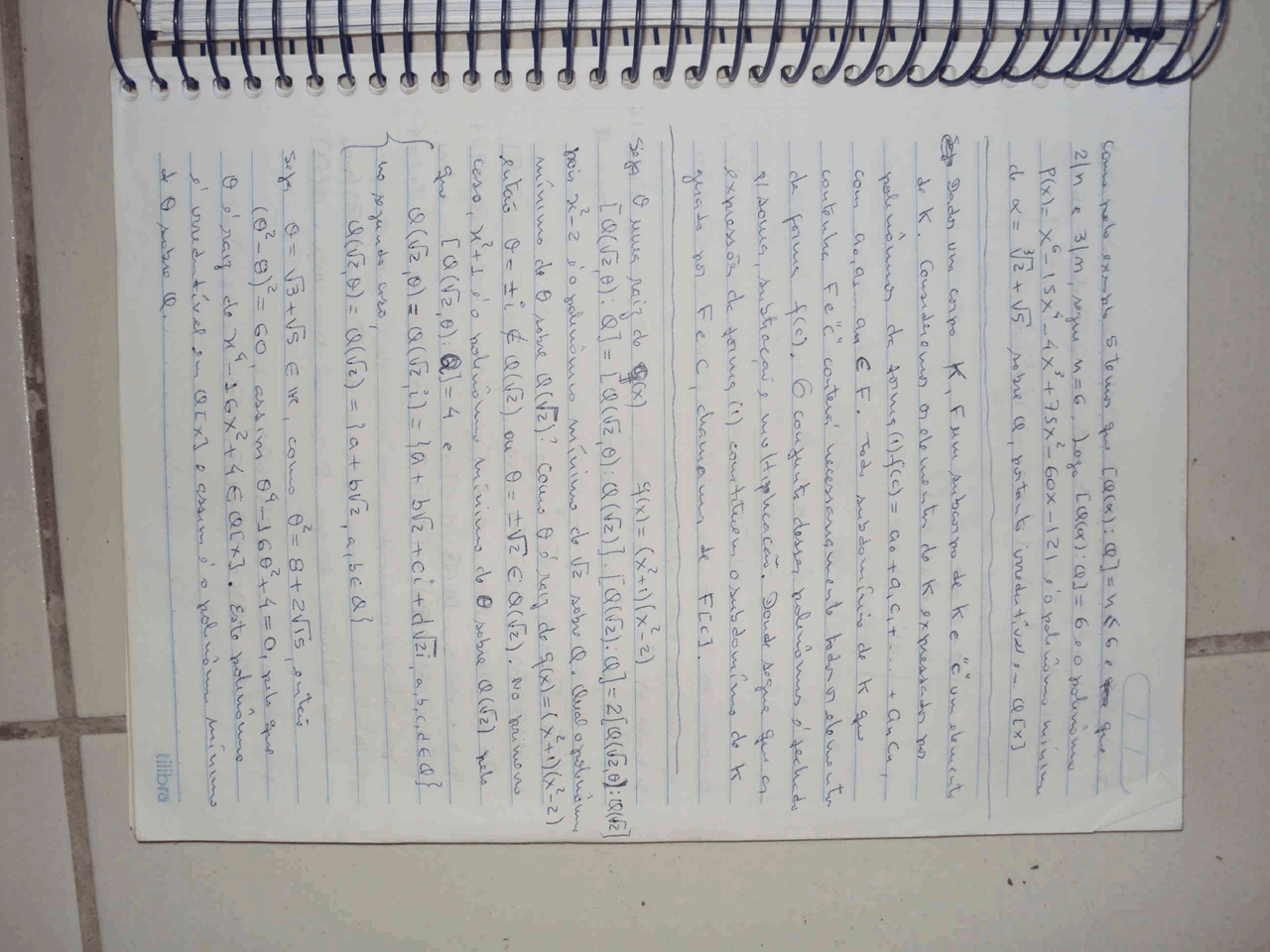 Álgebra Parte1 Pg29 Resumos E ExercÍcios Resolvidos Docsity