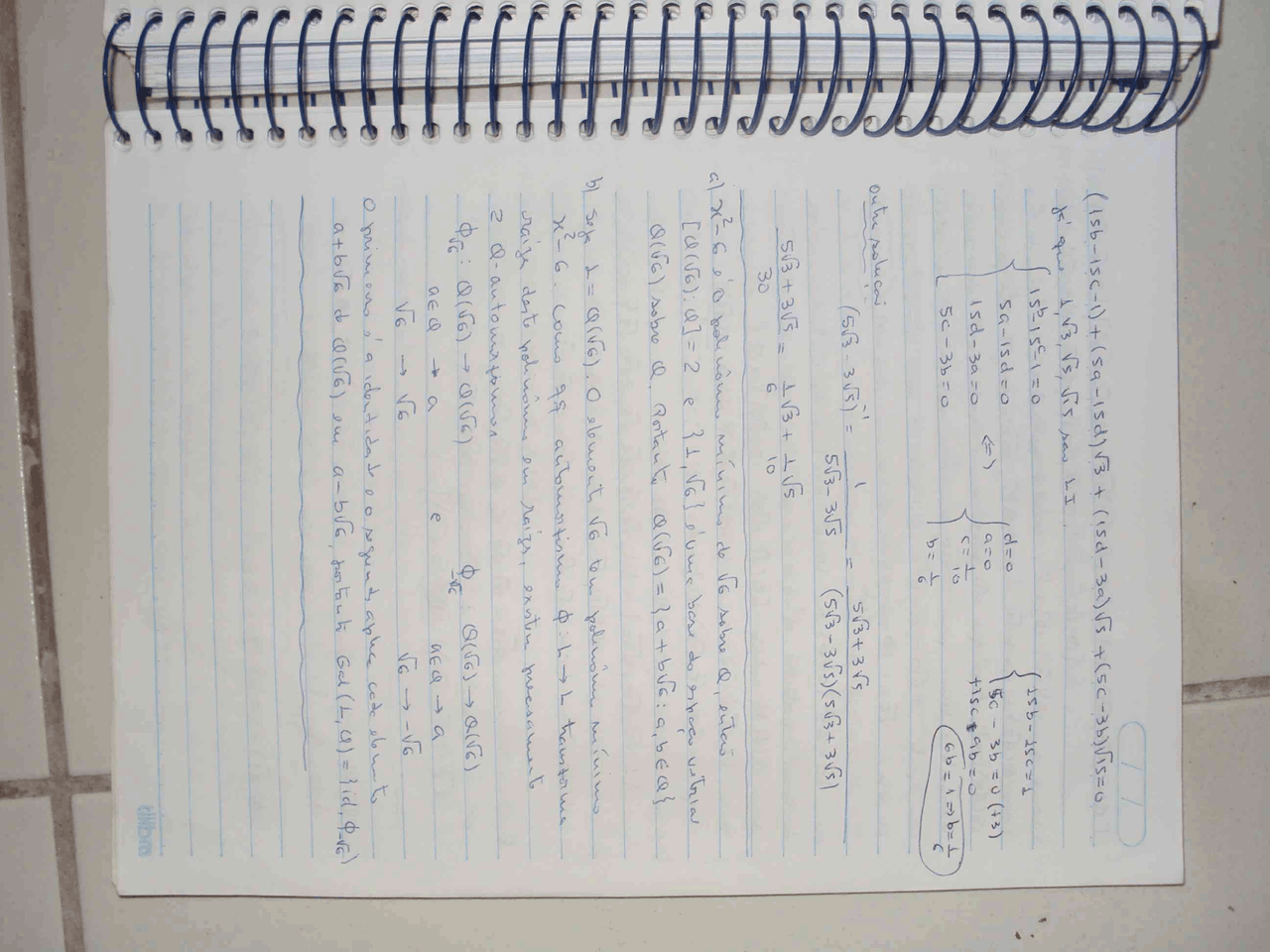 Álgebra Parte2 Pg31 Resumos E ExercÍcios Resolvidos Docsity