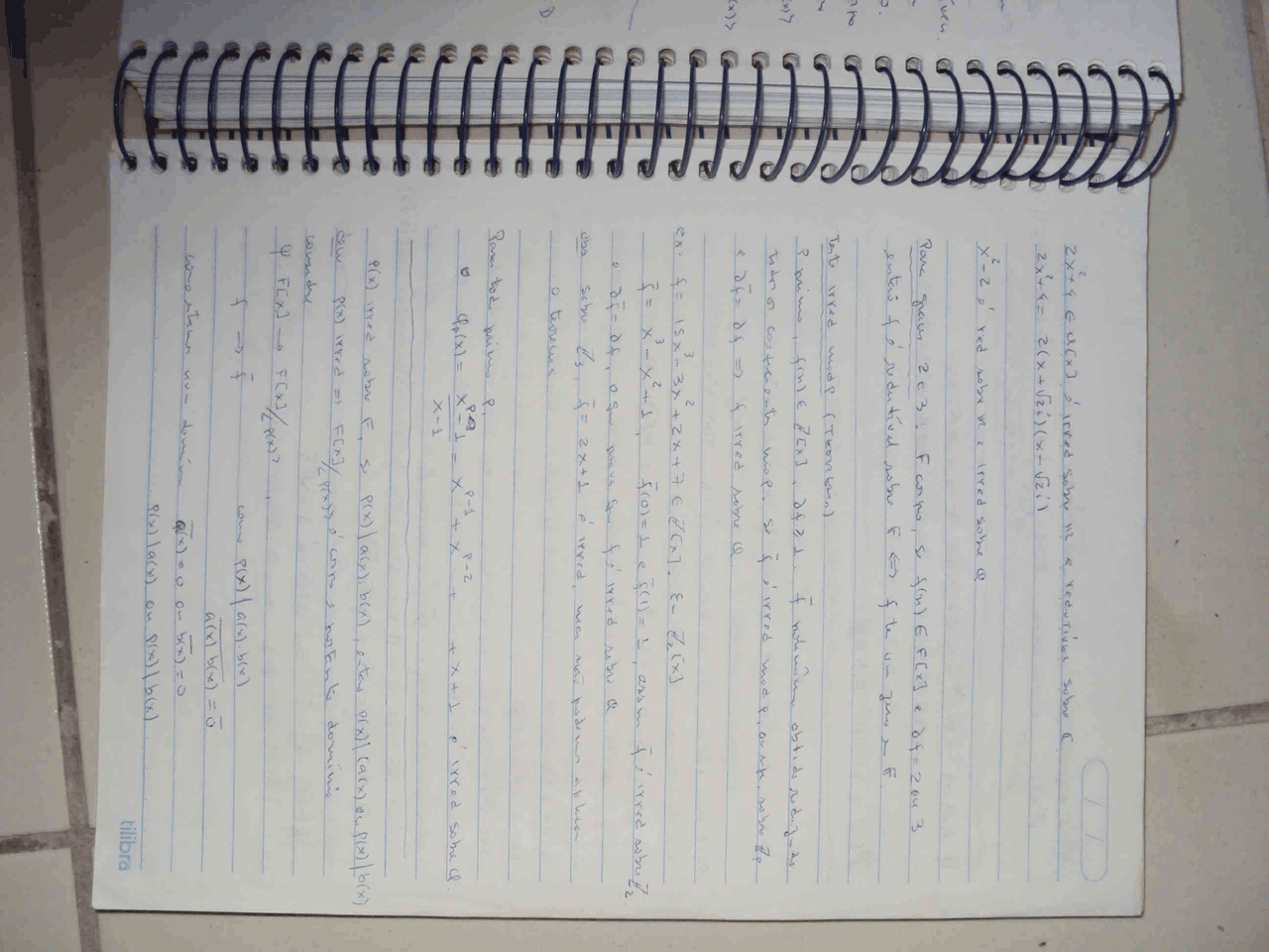 Álgebra Parte1 Pg18 Resumos E ExercÍcios Resolvidos Docsity