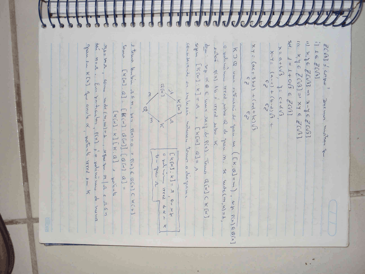 Álgebra Parte2 Pg51 Resumos E ExercÍcios Resolvidos Docsity