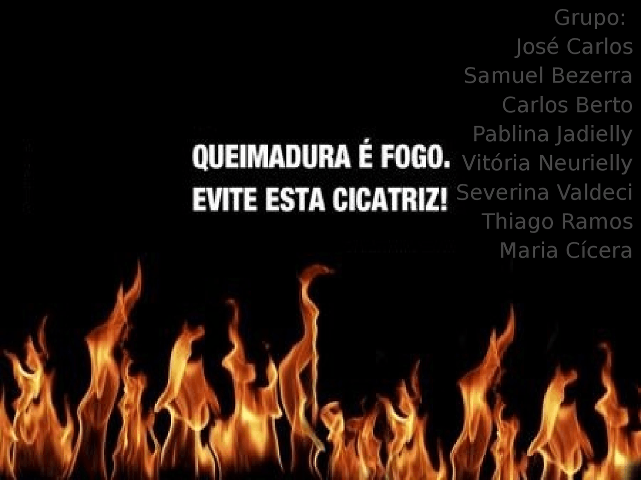 Trabalho sobre queimaduras - queimaduras de 1°, 2° e 3° graus - Docsity