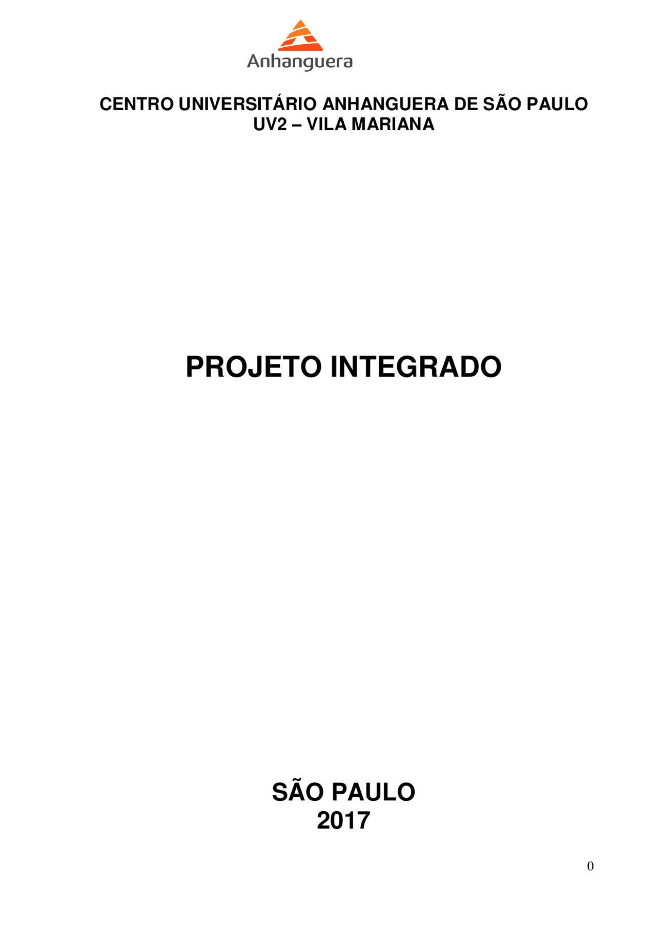 Projeto Integrado 1 Multidisplinar Docsity