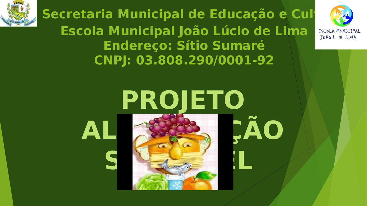 Projeto AlimentaÇÃo SaudÁvel Projeto AlimentaÇÃo SaudÁvel Docsity