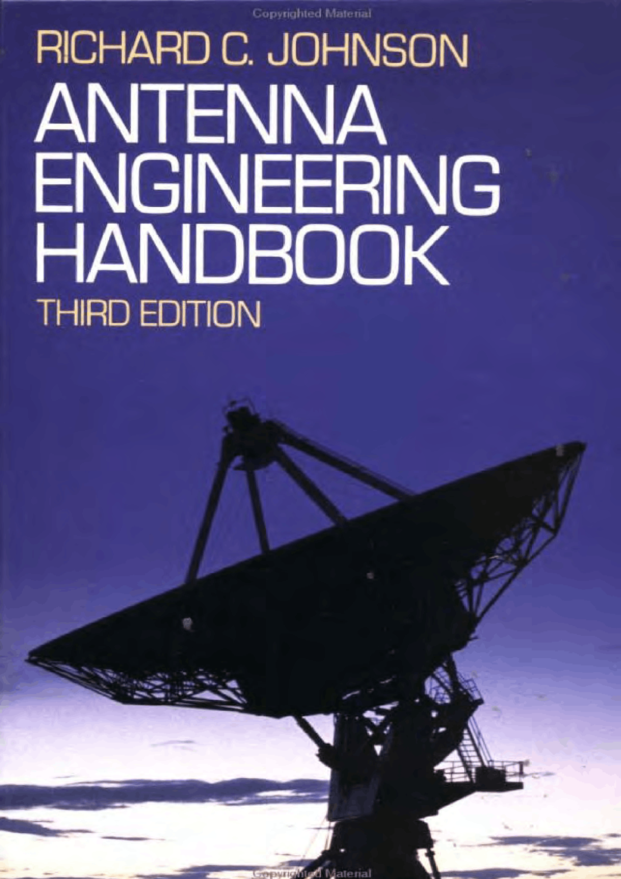Antenna Engineering Handbook Antenna Engineering Handbook Docsity