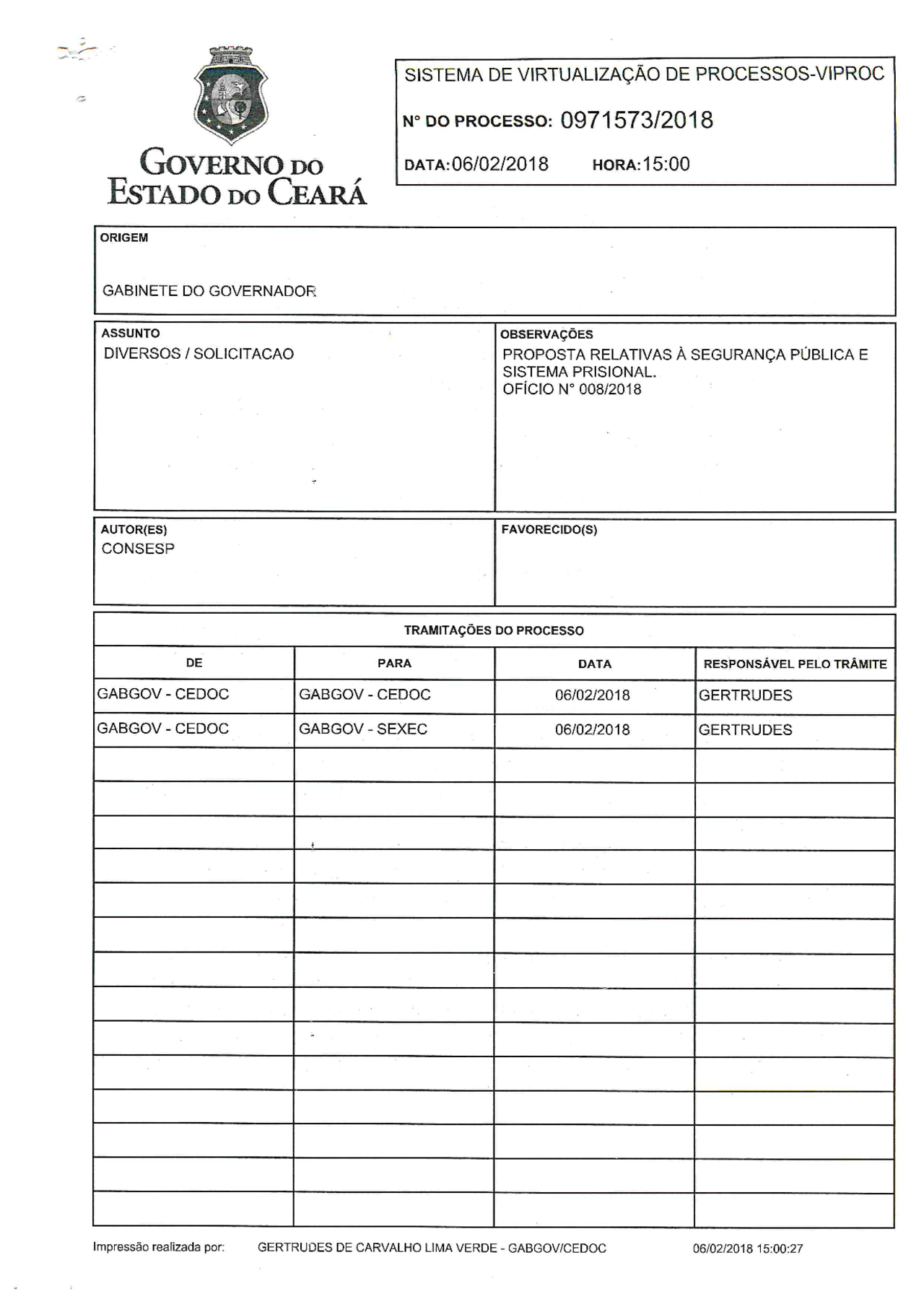 CONSESP - Propostas - Conselho Estadual de Segurança Pública (CONSESP ...