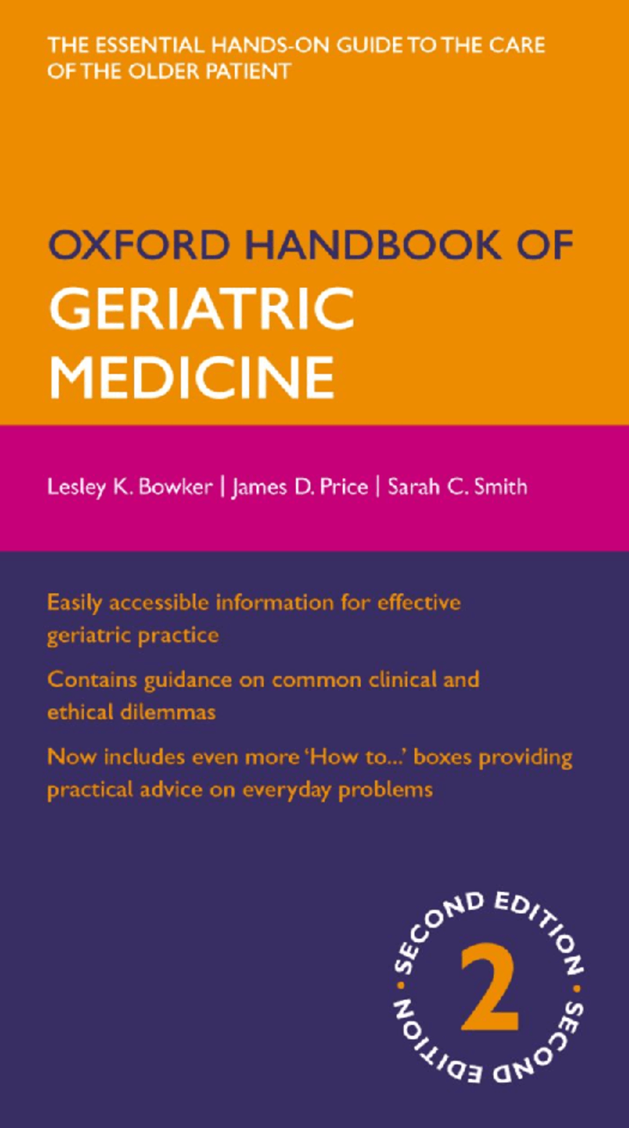 Oxford Handbook of Geriatric Medicine 2nd Ed - geriatria medicina - Docsity