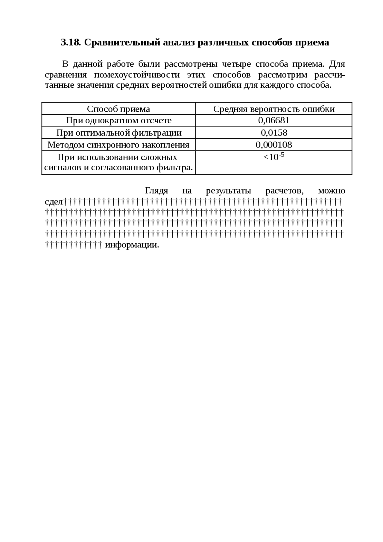 Сравнительный анализ различных способов приема Docsity